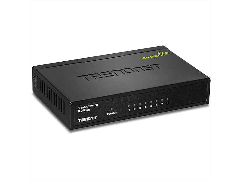 TRENDNET TEG-S82g 8-Port Gigabit GREENnet Switch Gigabit Ethernet ...