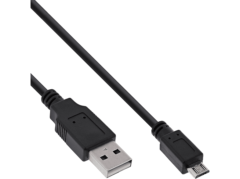 INLINE InLine® Basic Micro-USB 2.0 Kabel, USB-A an Micro-B ST/ST ...