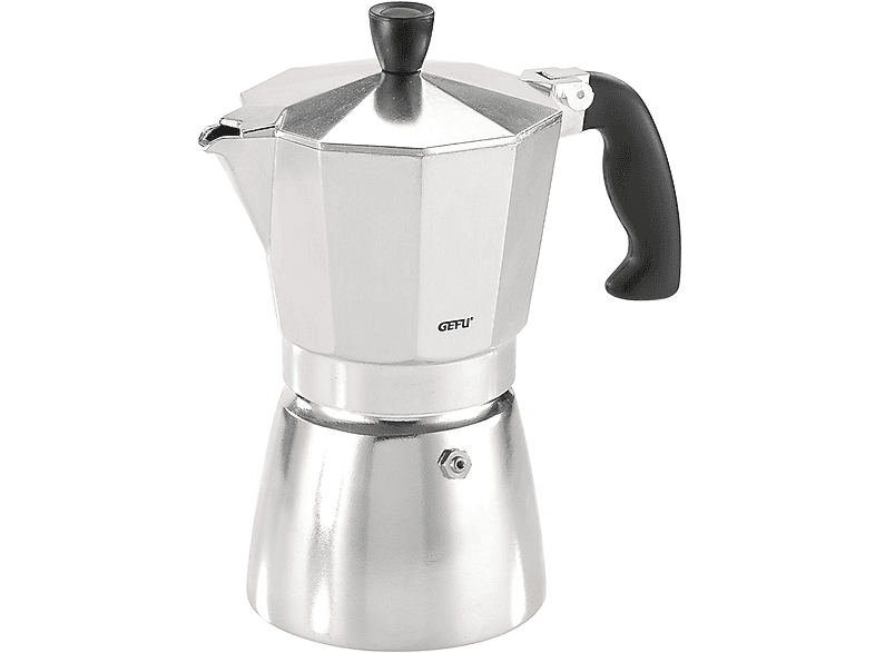 Cafetera tradicional - GEFU GE16080, Alumino, Inox | MediaMarkt