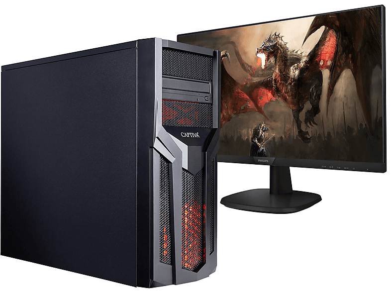 CAPTIVA Power Starter R62-267 TFT Bundle, ohne Betriebssystem, PC ...