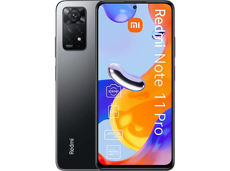 XIAOMI REDMI NOTE 11 PRO 128 GB Graphite Gray Dual SIM | SATURN
