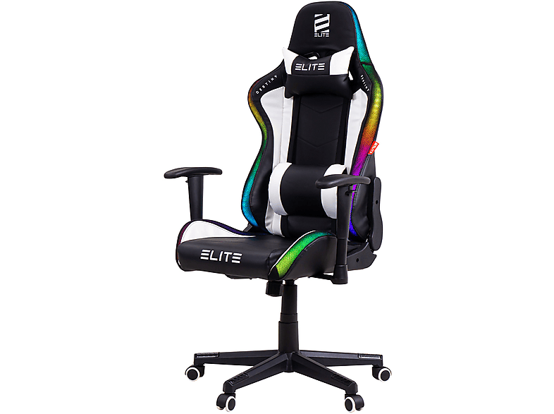 ELITE DESTINY MG200 RGB | Mit Kissen | Ergonomischer Gaming Stuhl mit ...