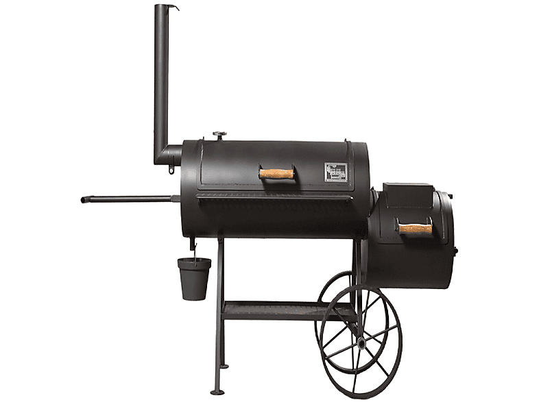 NETTE LETTE GRILL Grill Smoker 16 " Long / 6,2 mm Holzkohlegrill ...