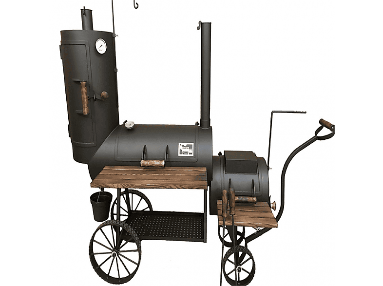 NETTE LETTE GRILL Premium ReverseFlow Grill Smoker 20" Long Kombi / 6,2 ...