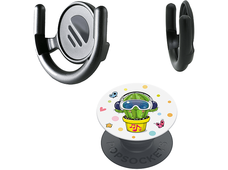 POPSOCKETS PopMount + PopGrip Handyhalterung, Cool Cactus | MediaMarkt