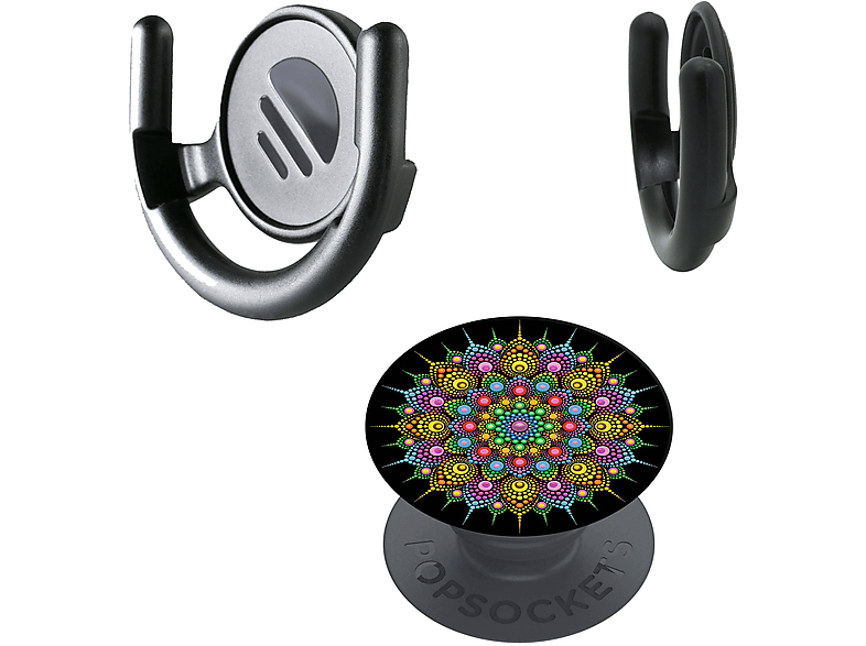 POPSOCKETS PopMount + PopGrip Handyhalterung, Pearl Mandala | MediaMarkt