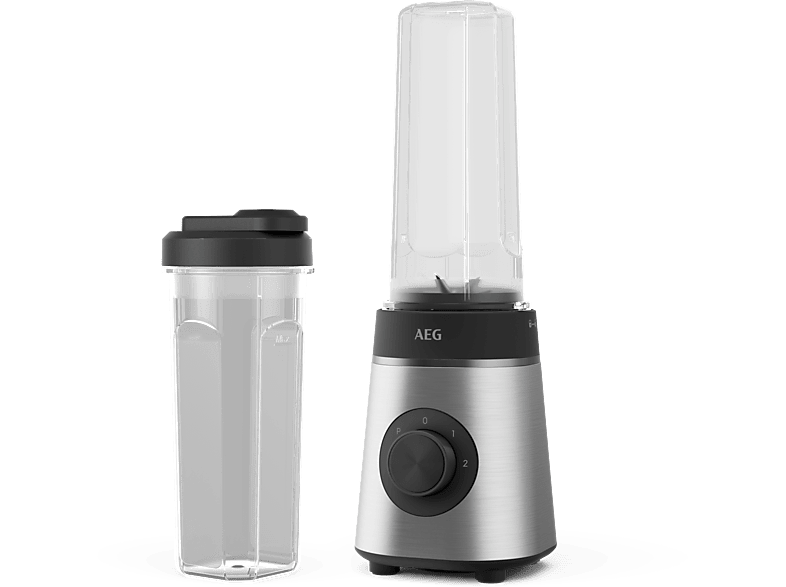 AEG SB4-1-4ST Deli 4 Smoothie Maker Edelstahl (350 Watt, 0.92 l ...