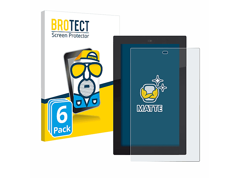BROTECT 6x matte entspiegelte Schutzfolie(für Jung Smart Control 5 ...