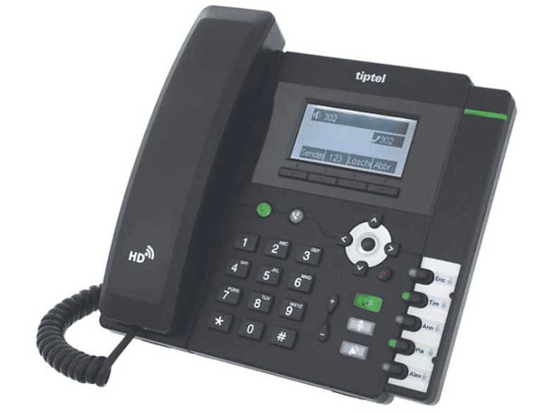 TIPTEL 3010 IP-Telefon Schwarz | SATURN