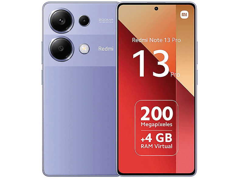 XIAOMI REDMI NOTE 13 PRO 8+256 GB LAVENDER PURPLE 256 GB Lavender ...