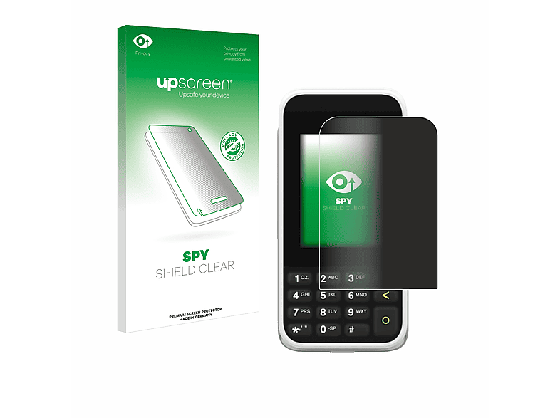 UPSCREEN Anti-Spy Schutzfolie(für Verifone mPOS e285) | SATURN