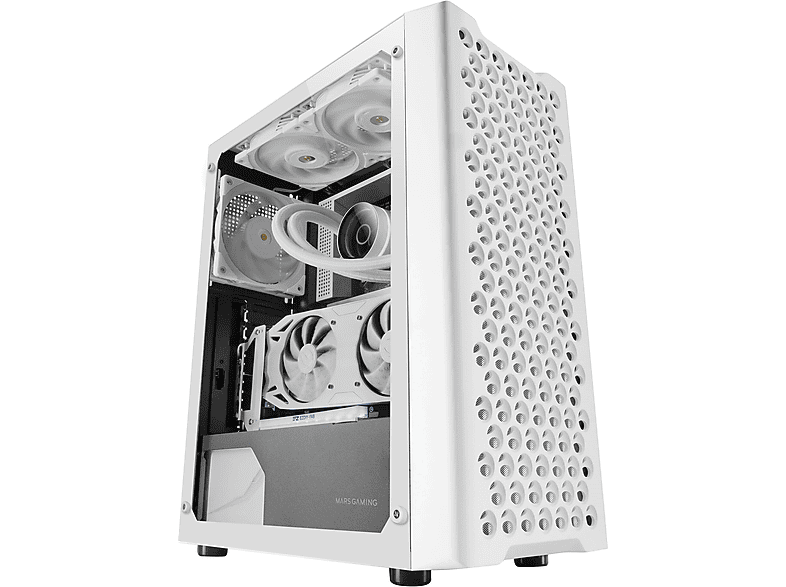 Chasis PC | MCIPROW MARS GAMING, Blanco | MediaMarkt