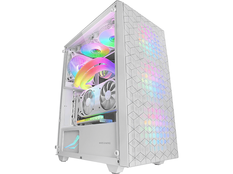 Obudowa MARS GAMING MC-MAG Biały | sprawdź cenę i opinie w MediaMarkt