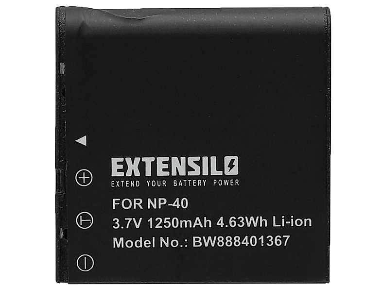 EXTENSILO Ersatz für Li-Ion Akku, Li-Ion, 1250 mAh | MediaMarkt