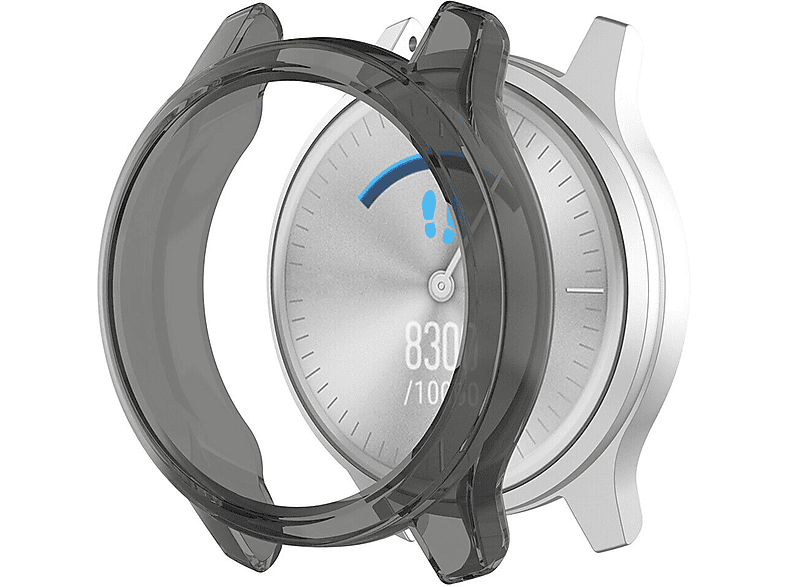 STRAP-IT© TPU case geschikt voor Vivomove Smartwatch cover zwart ...