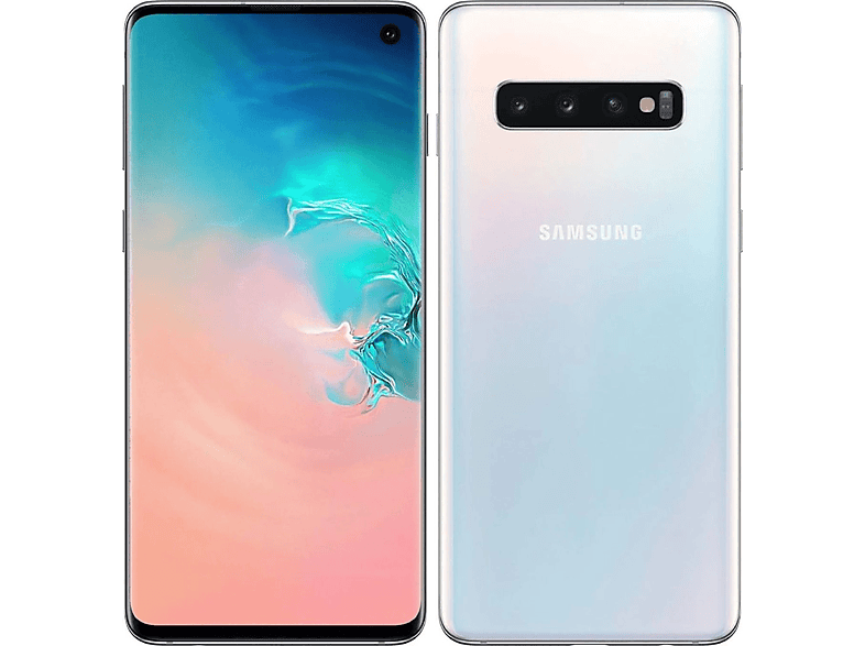 SAMSUNG Galaxy S10 (mono sim) - 128 GB White | MediaMarkt