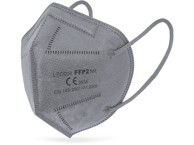 CN CLUB NAUTICO FFP2 GRAU - einzeln verpackt (25er Pack) Atemschutzmaske | MediaMarkt
