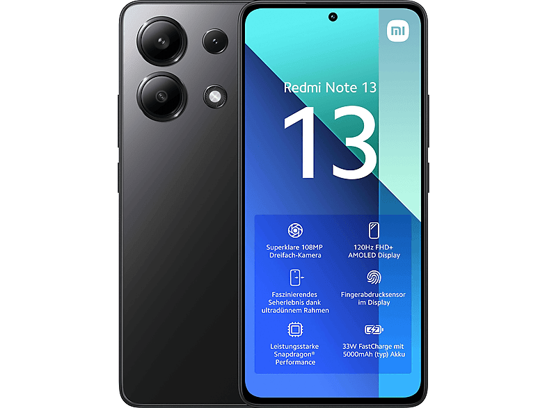 XIAOMI MZB0FYFEU MPN, Midnight Black, Móvil Android, 128 GB, 6 GB RAM ...