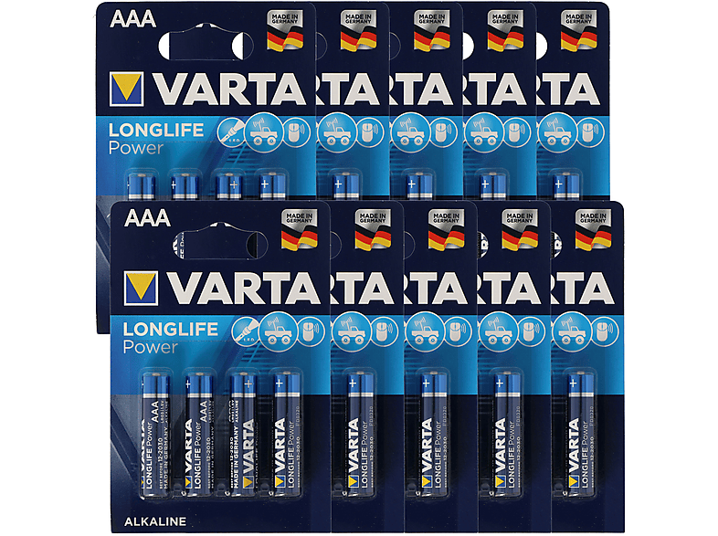 VARTA High Energy Longlife Micro / AAA 4903 10x Batterij | MediaMarkt