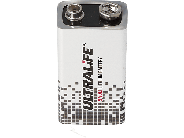 ULTRALIFE Ultralife Lithium Batterie 9 Volt, E-Block, U9VL, LiMnO2 ...