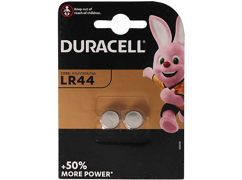 DURACELL Duracell LR44, V13GA, GPA76, 82, LR1154, 357A, 2er Alkali ...