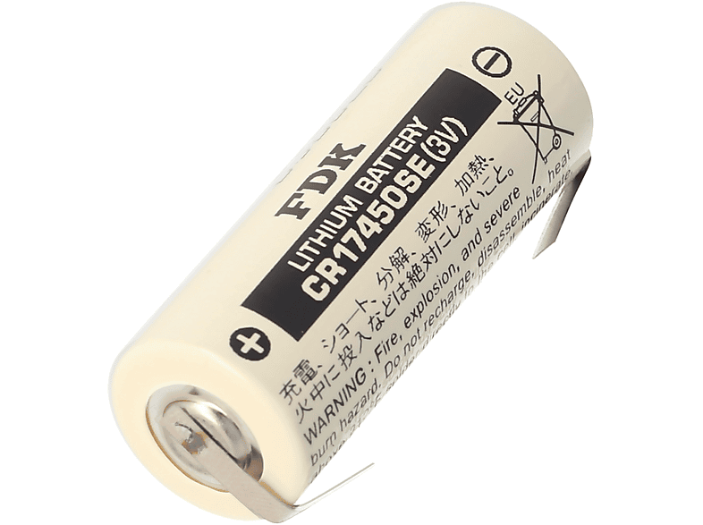 SANYO FDK Sanyo Lithium Batterie CR17450SE Size A, mit L Li-Ion ...