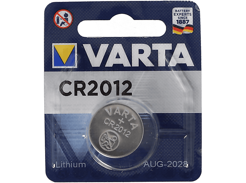 VARTA Marken Knopfzelle CR2012 Lithium Batterie Li-Ion – Lithium-Ionen Batterie, 55 mAh | MediaMarkt