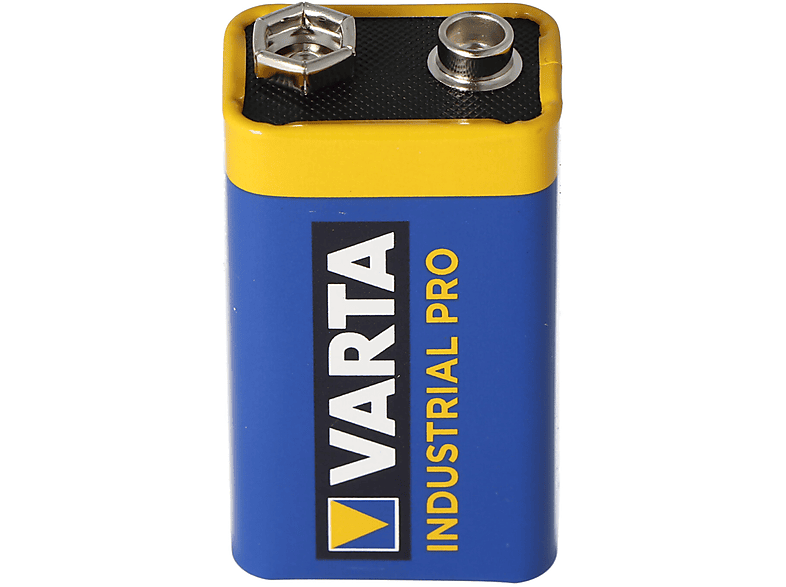VARTA 4022 Industrial 9-Volt Batterie 9 Volt 550mAh 6AM6 Alkali-Mangan ...