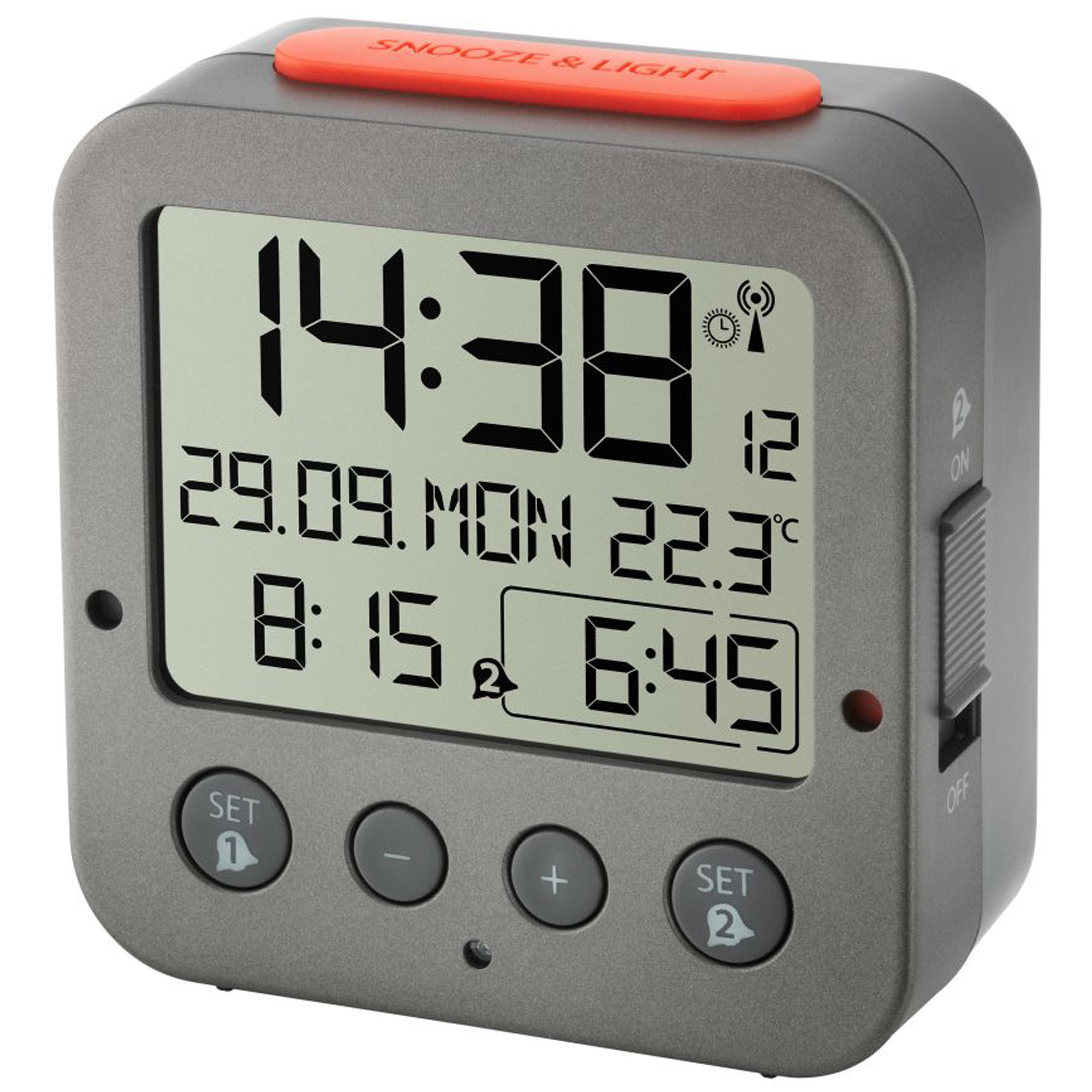 TFA 60.2528.10 Bingo digitaler Funkwecker | SATURN