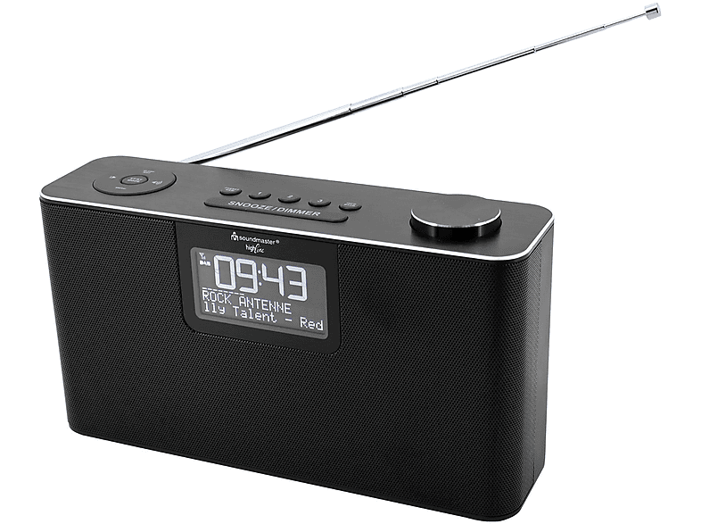 SOUNDMASTER DAB700SW DAB+ Radio, DAB+, UKW-RDS, DAB+, FM, AM, Bluetooth, schwarz | SATURN