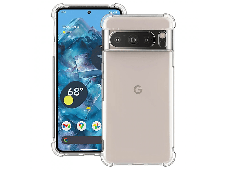 CASEONLINE PCH, Backcover, Google, Pixel 8 Pro, Transparent | MediaMarkt