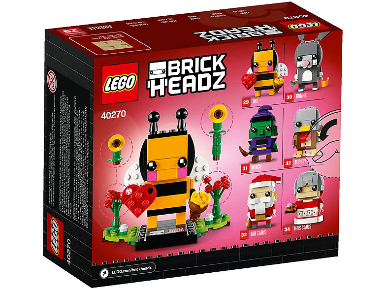 LEGO 40270 Valentinstags-Biene Bausatz | MediaMarkt