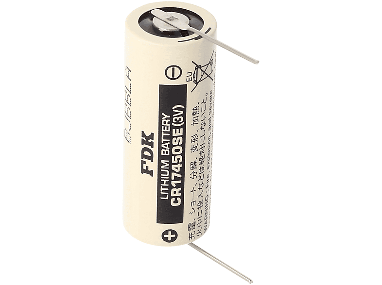 SANYO Sanyo Lithium Batterie CR17450SE Size A, mit Lötpa Li-Ion ...