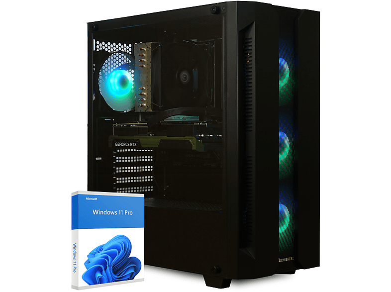 DCL24 Hunter, Windows 11 Pro, Gaming PC mit AMD Ryzen™ 7 Prozessor, 32 GB RAM, 1000 GB SSD ...