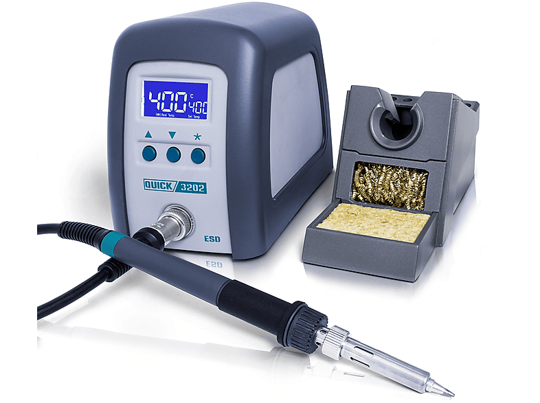 QUICK QU3202 90W 100°-550°C Auto-Standby ESD-Schutz Hochfrequenz ...