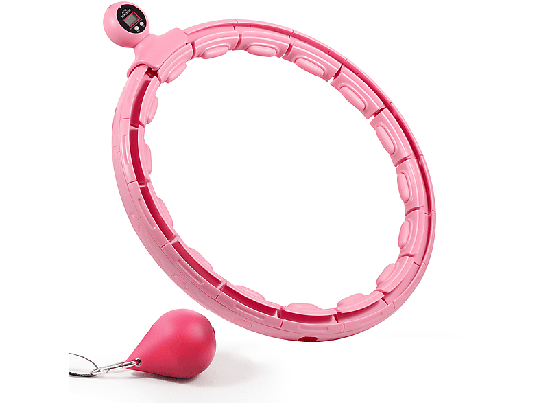 LINGDA FS-16J-02 Hula Hoop, Rosa | SATURN