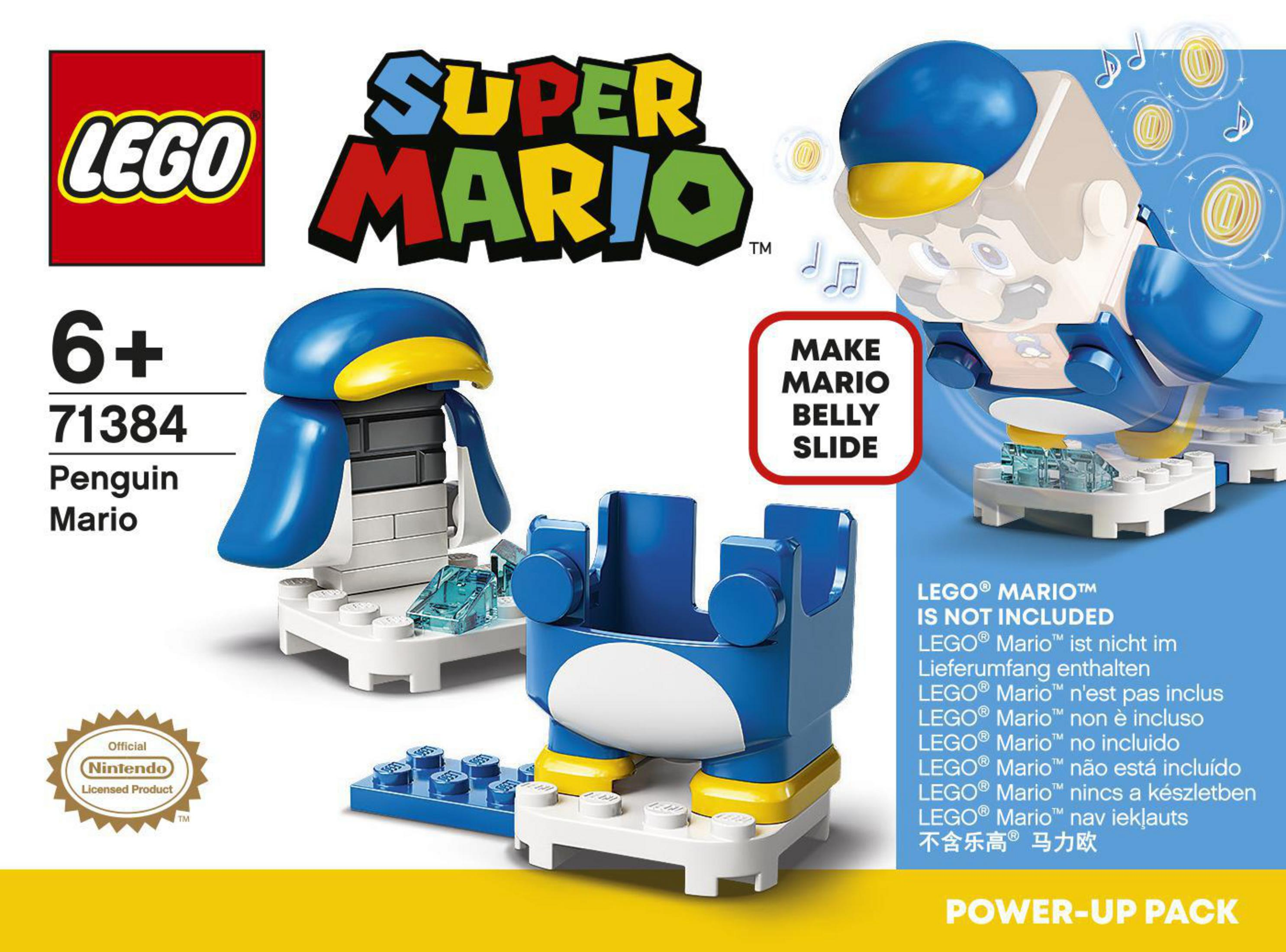 COSTRUZIONI LEGO 71384 Super Mario | Mario Pinguinopower Up Pack ...