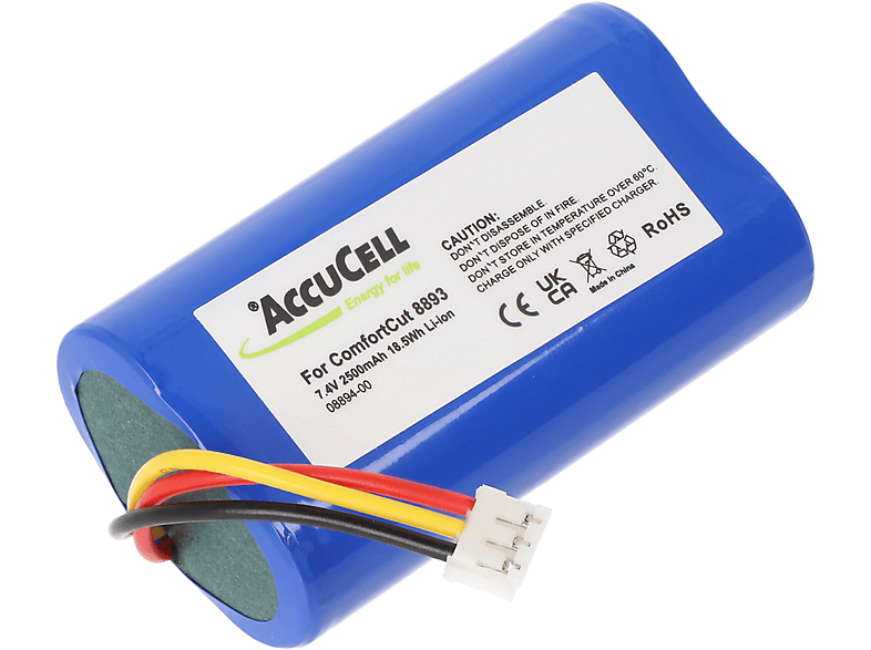 ACCUCELL Akku für Gardena ComfortCut 8893 und 8895 7,2 Volt Li-Ion ...