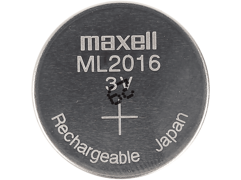 MAXELL MAXELL ML2016 Li-ion Knopfzelle Li-Mn 3V 25mAh wie Li-Ion ...