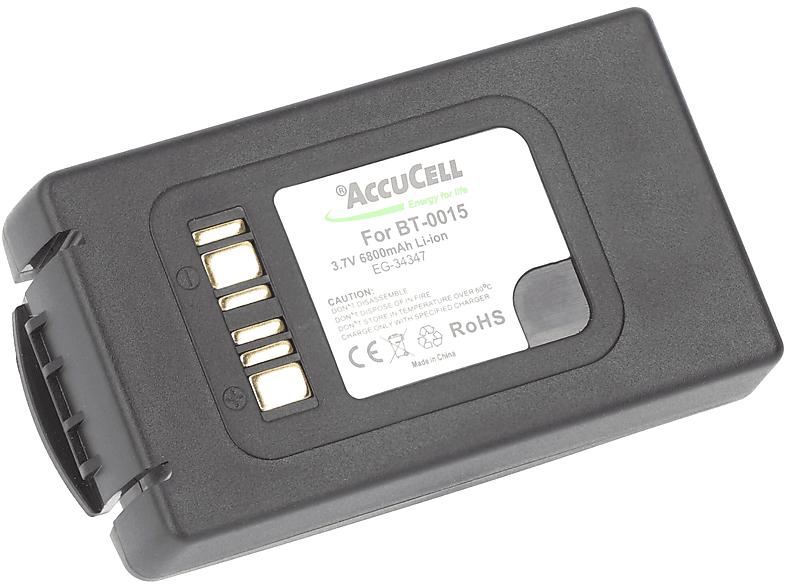 ACCUCELL Akku passend für Datalogic Skorpio X3, Li-Ion, 3,7 Li-Ion ...