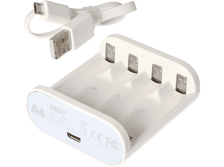 ACCUCELL USB Schnell-Ladegerät Smart Charger A4, leicht zu Ladegerät ...