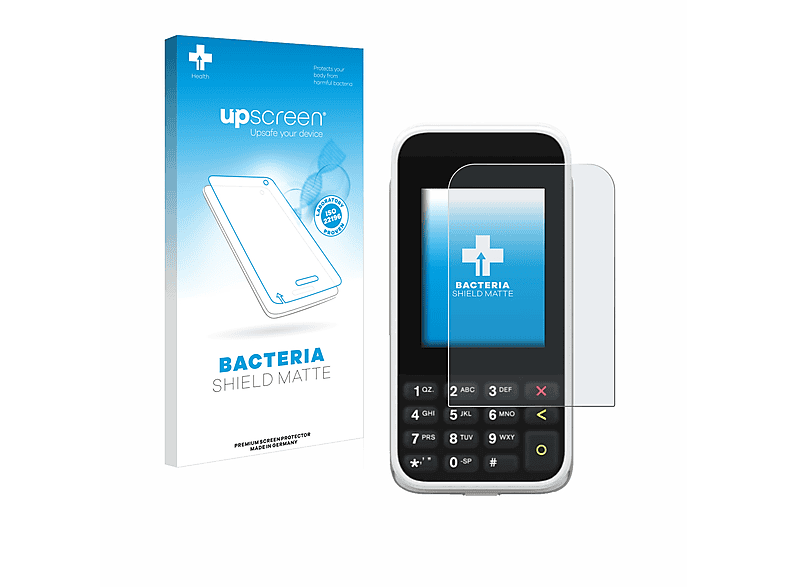 UPSCREEN antibakteriell entspiegelt matte Schutzfolie(für Verifone mPOS ...