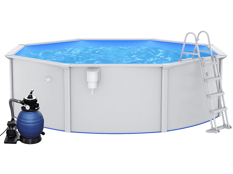 VIDAXL 3098053 Pool, Weiß | MediaMarkt