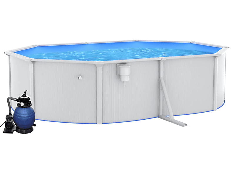 VIDAXL 3098049 Pool, Weiß | MediaMarkt