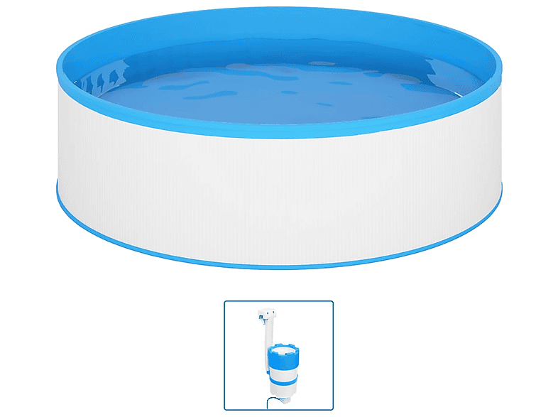 VIDAXL 3070798 Pool, Weiß | MediaMarkt