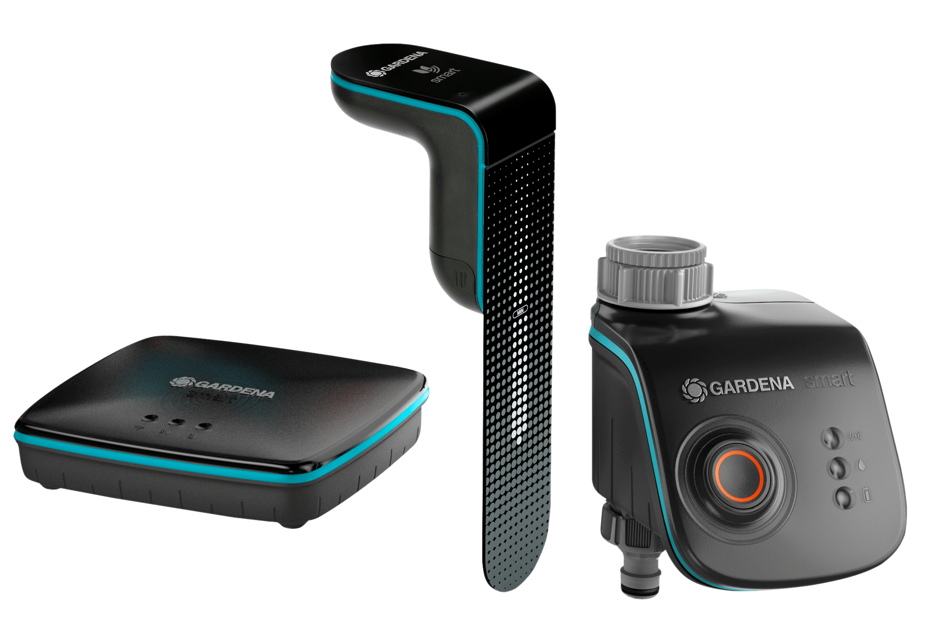 GARDENA smart Sensor Control Set Bewässerungssysteme Schwarz | MediaMarkt
