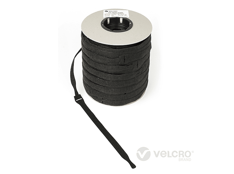VELCRO One Wrap® Strap 20mm x 150mm, 750 Stück Klettband, schwarz ...