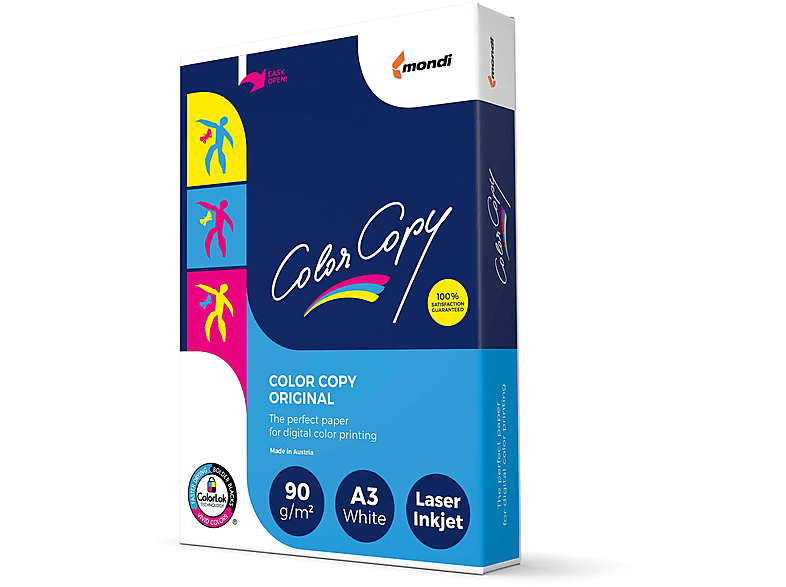 MONDI 2100005106 COLOR COPY A3 90G 500 BL Kopierpapier 297 x 420 mm A3 ...