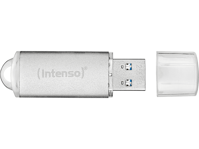 INTENSO USB-Stick Jet Line, USB-A, 256 GB USB-Stick (silber, 256,0000 ...