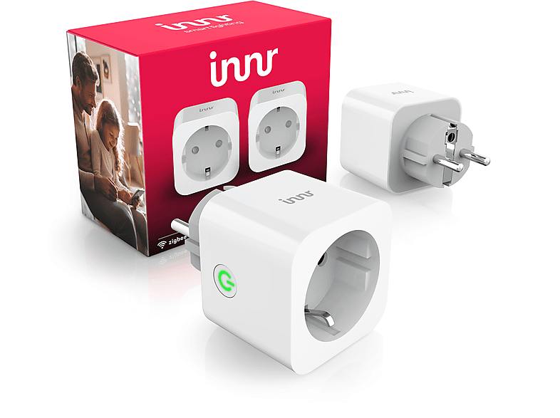 INNR Smart Plug Smart Steckdose (mit power monitoring) 2-pack Smart ...
